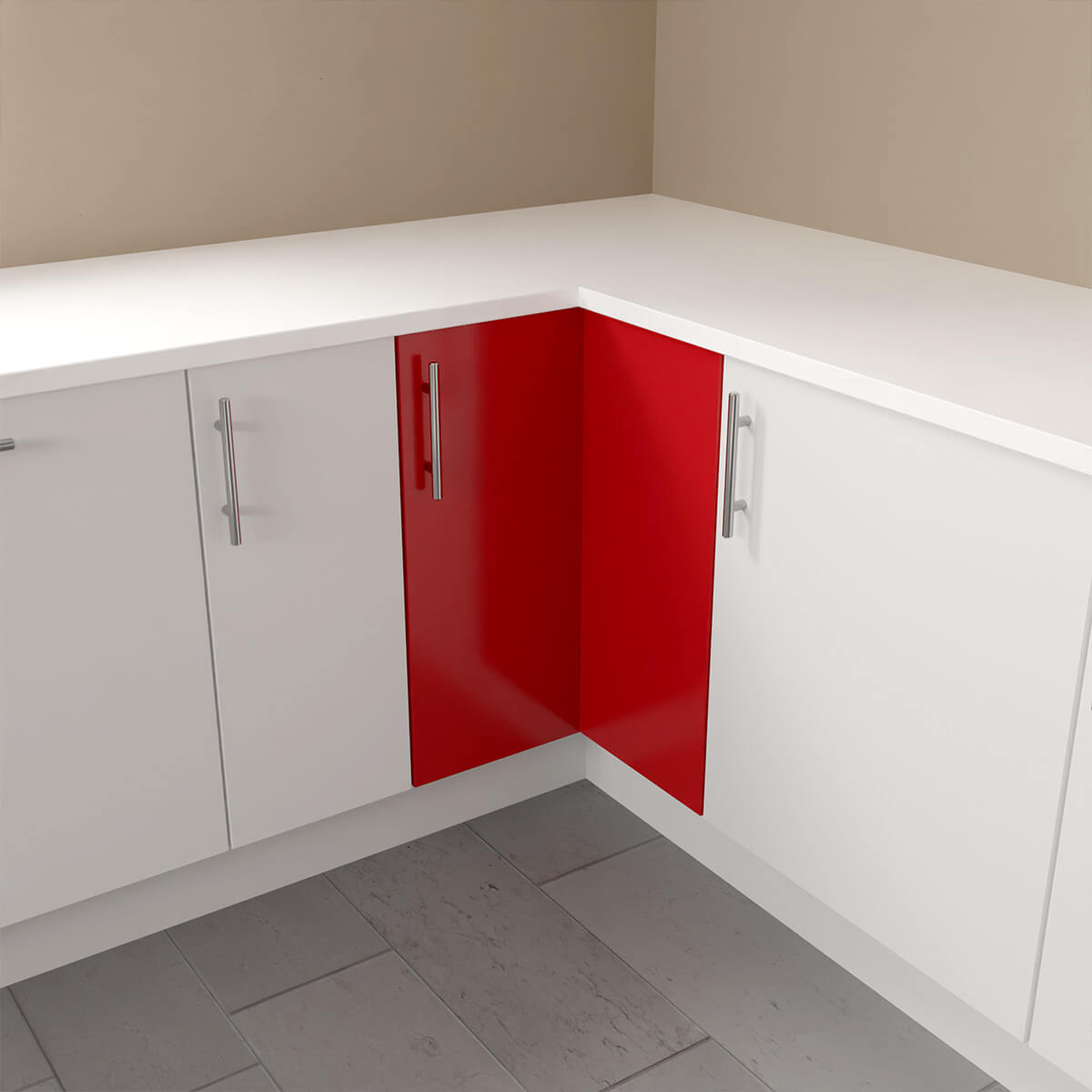 What Are L-Shape Kitchen Base Units And How Do They Work? | Better Worktops