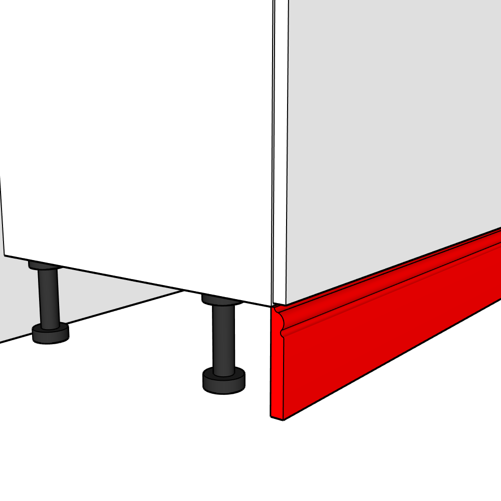Darlington Straight Torus Profiled Plinth - 3m x 150mm