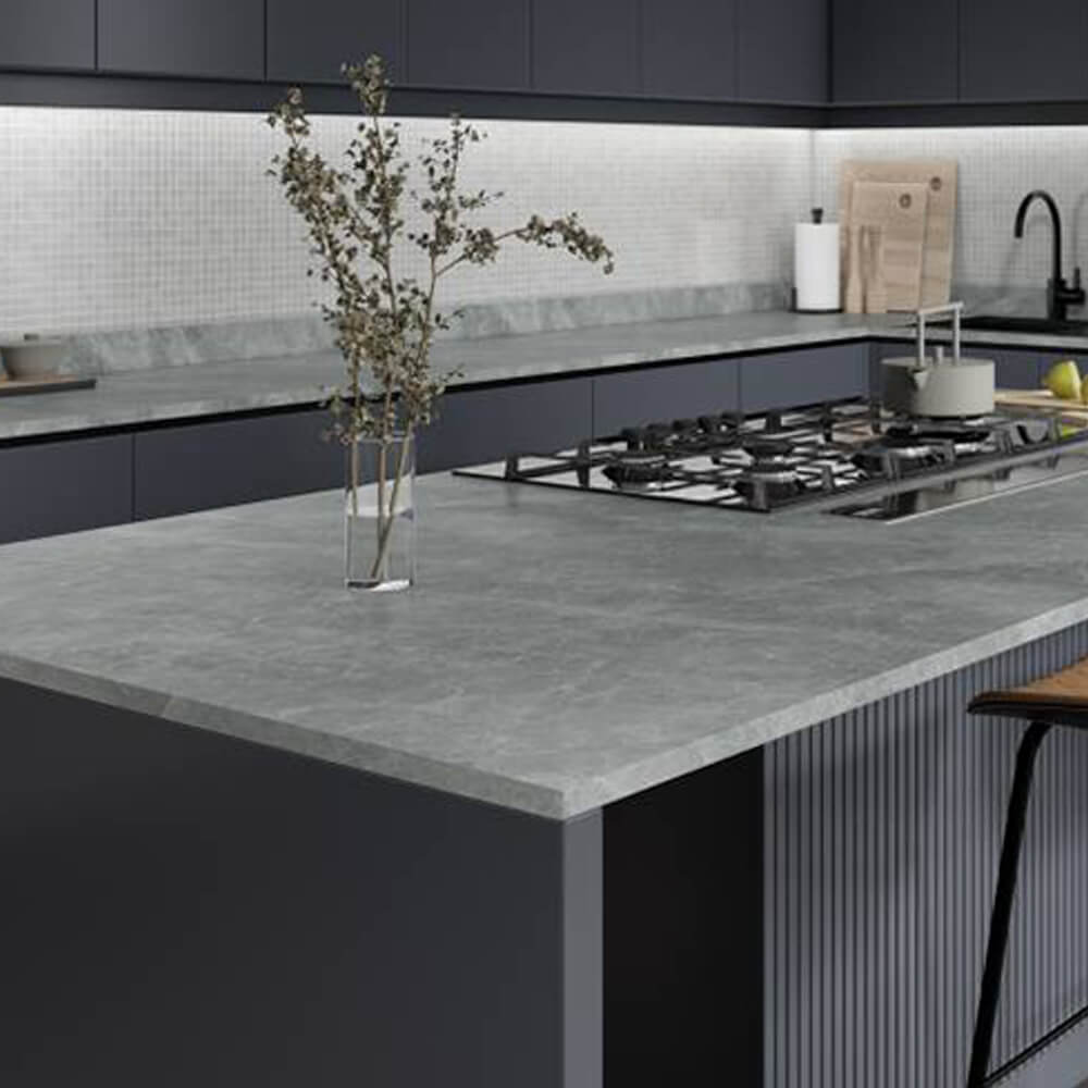 Aria Aura Marble - Solid Laminate Worktop